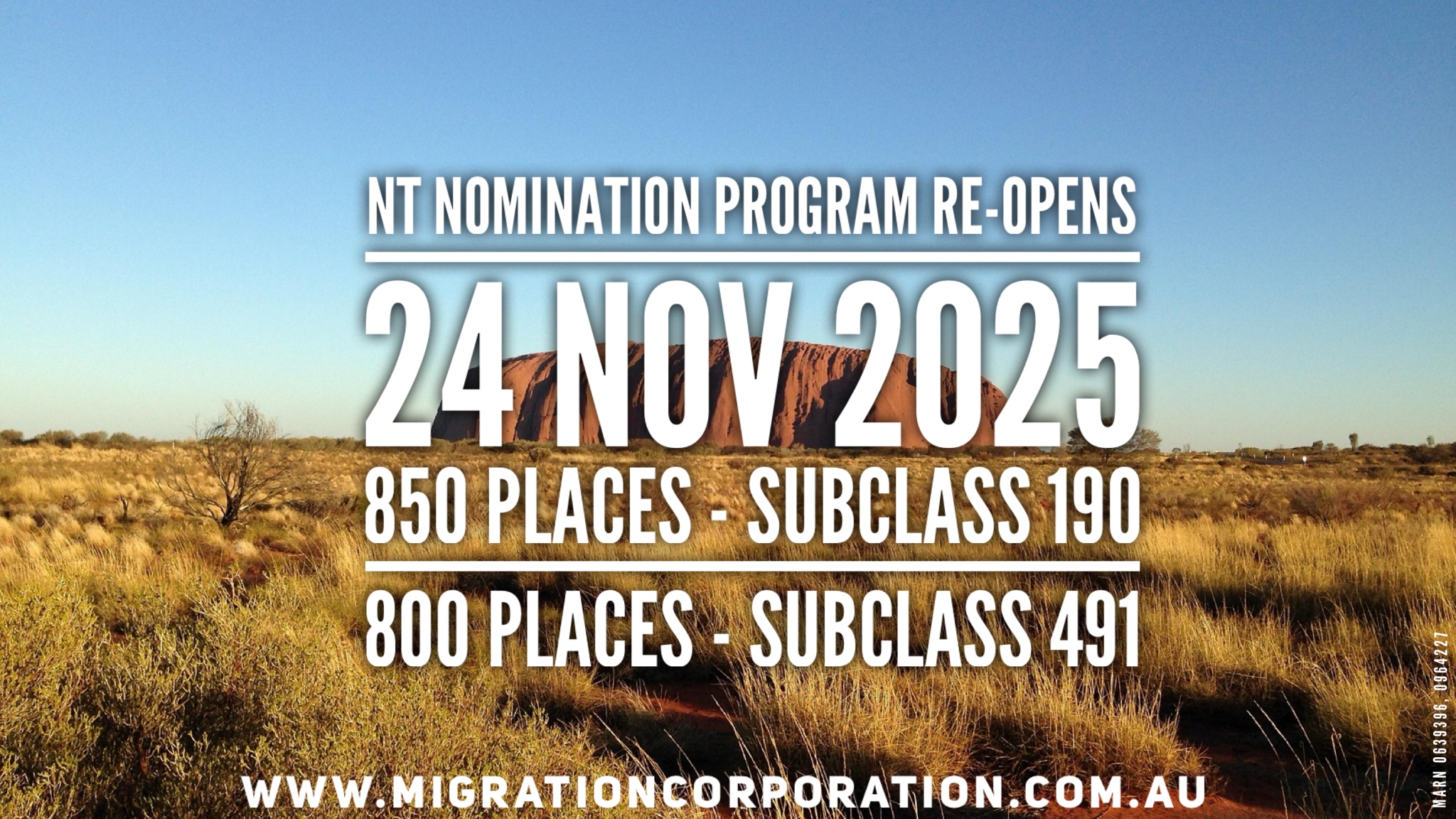 NT Skilled Migration Program is OPENING SOON - Migration Corporation of ...